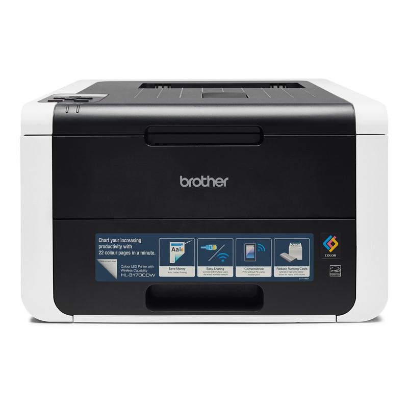 เครื่องพิมพ์ LED Brother HL-3170CDW