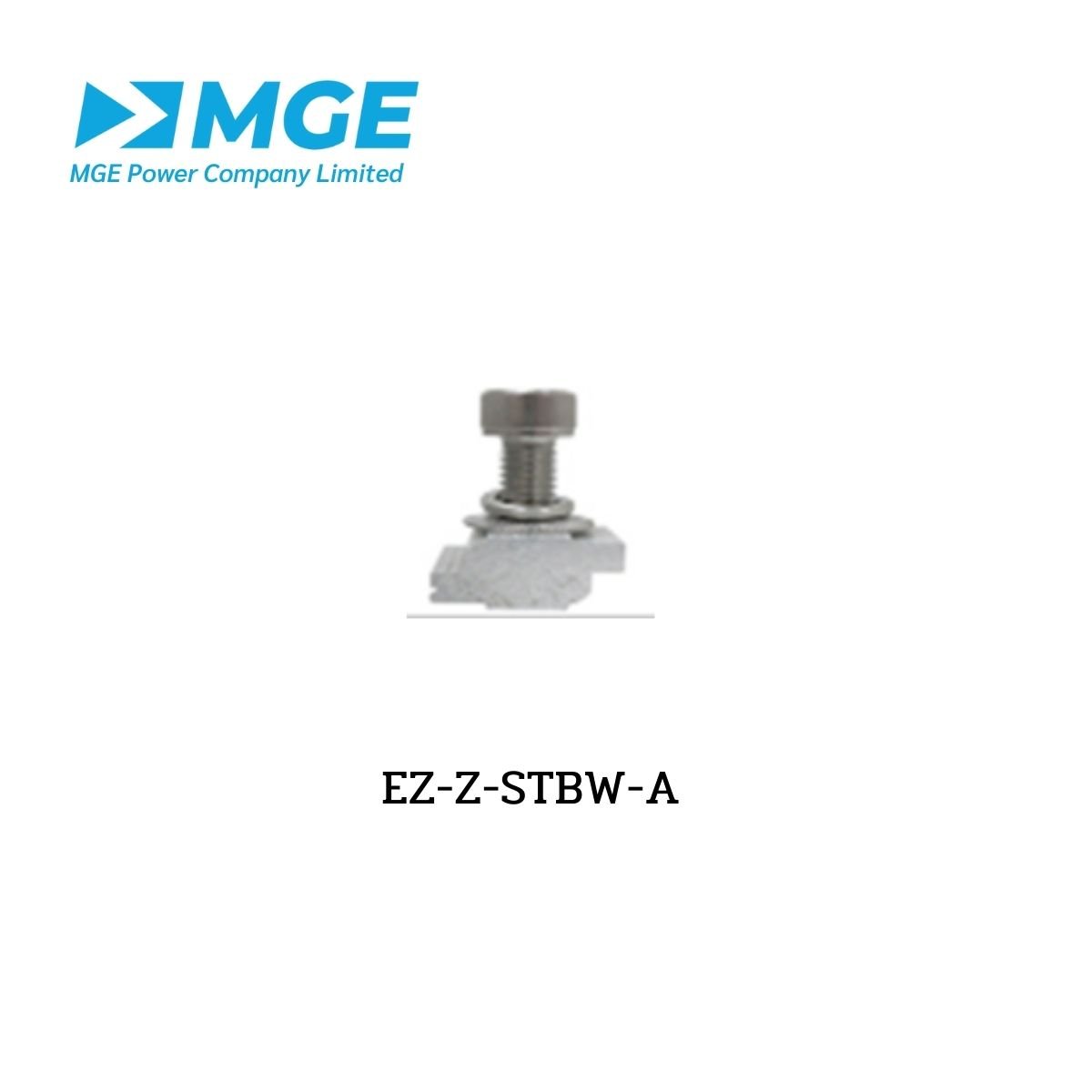 PV-ezRack ,Z module assembly with bolt and washer, Anodized - mgepower