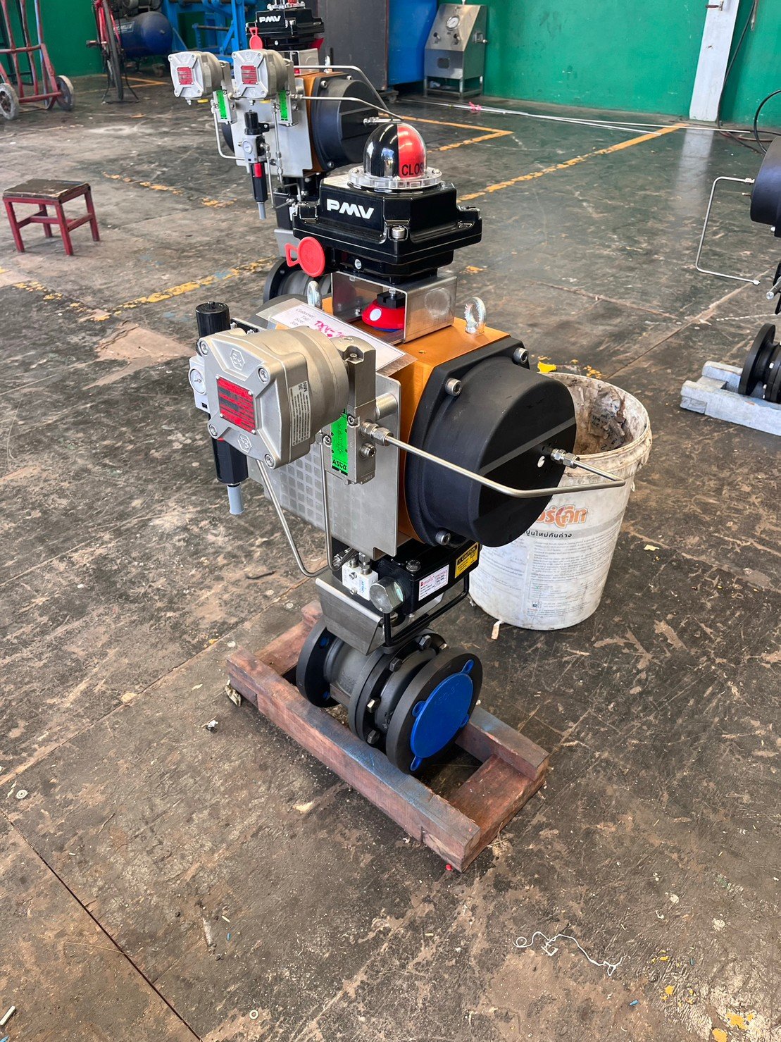 Flowserve Ball valve and Norbro Actuator - flowmatic-control