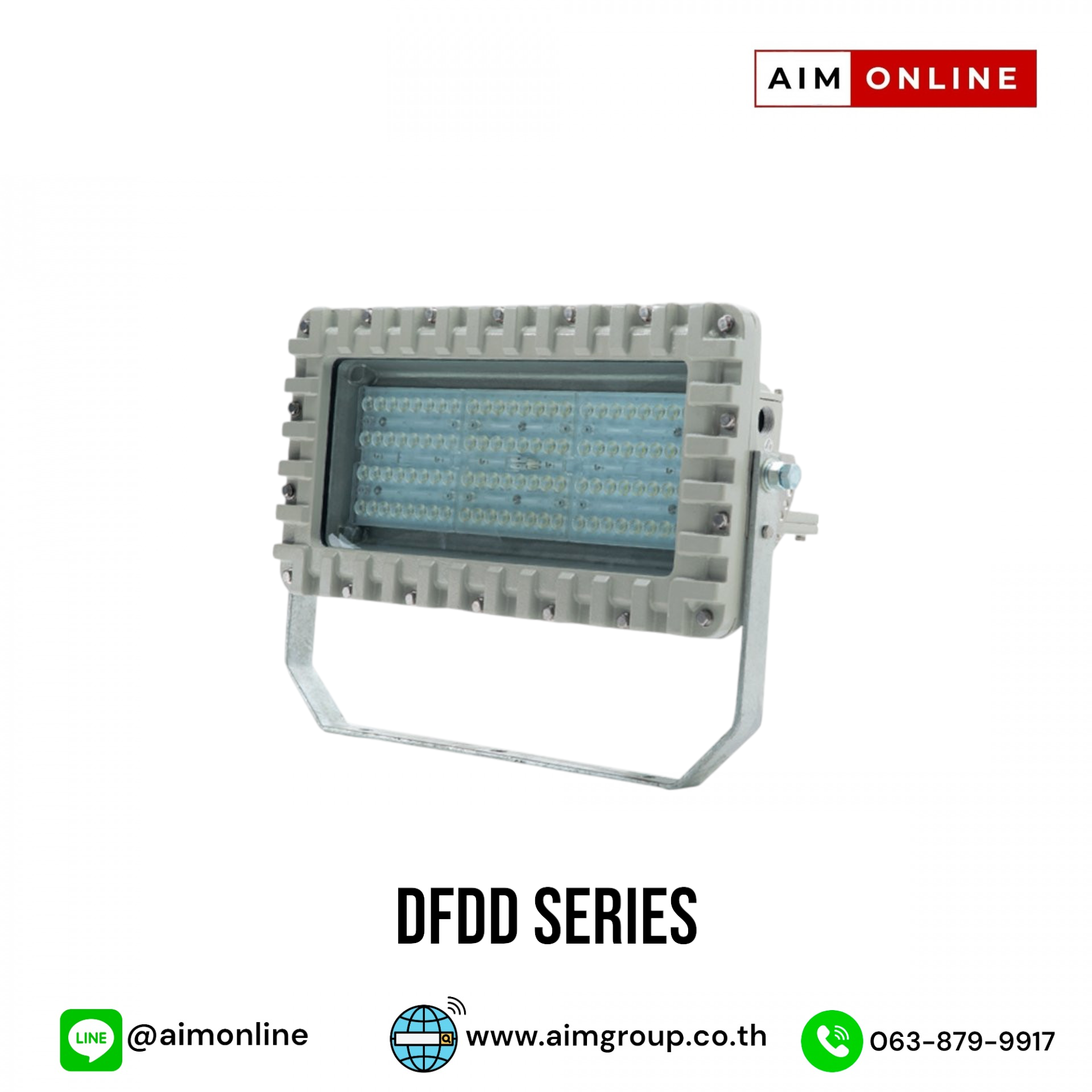 ALLOY LED Floodlight Rectangular Shape Model DFDD Series