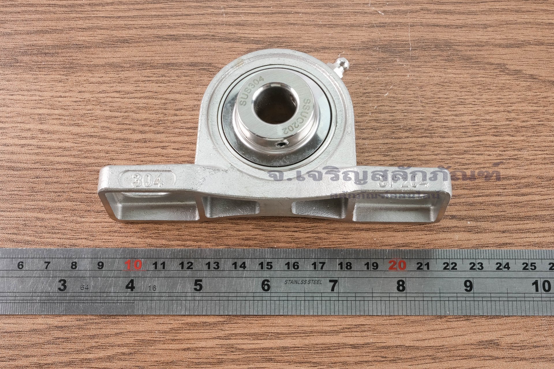 ตลับลูกปืนตุ๊กตาสแตนเลส Pillow Block Bearing รุ่น SUC202/P202/SP202/SS ...