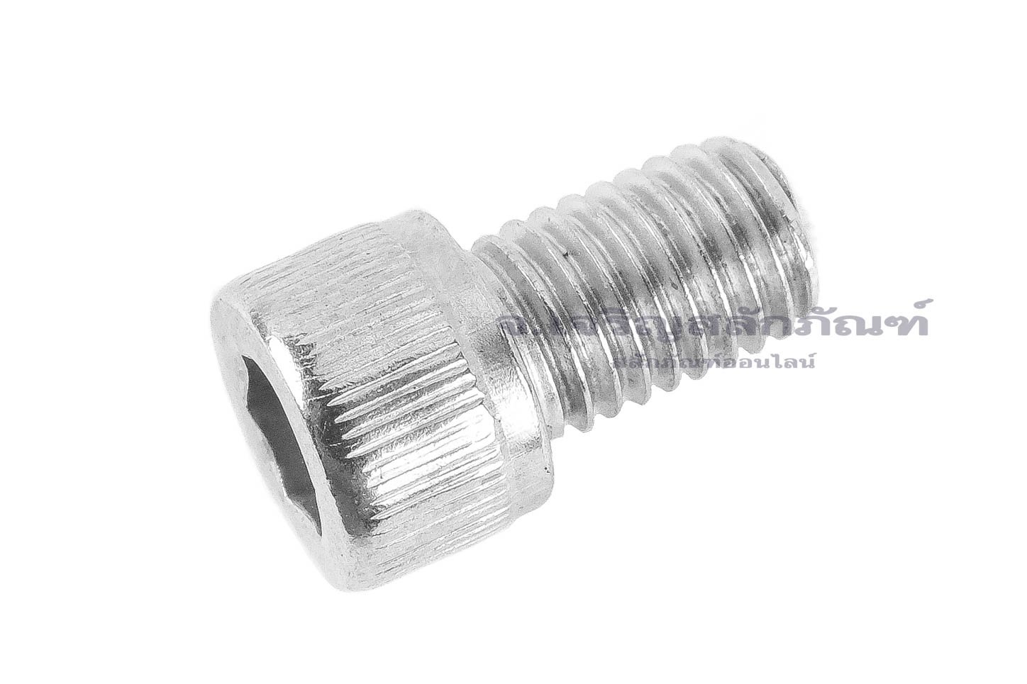 น็อตหัวจมสแตนเลส 1/4" เกลียว UNF-28 ยาว 3/8" เกลียวตลอด - jspstore