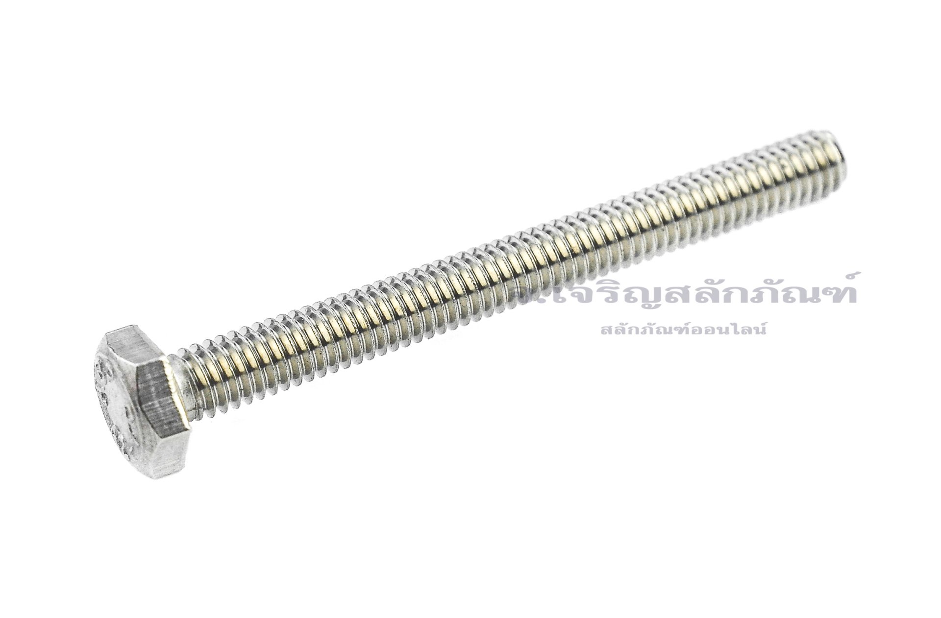 น็อตหัวเหลี่ยมสแตนเลส Stainless Steel Hex Bolt M4x40