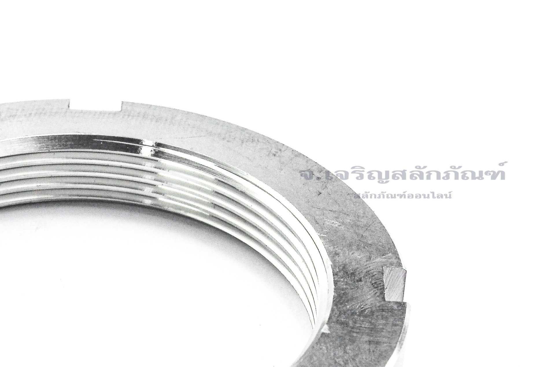 หัวน็อตล็อคสแตนเลส KM12 (M60x2.0) KM Locking Nut - jspstore