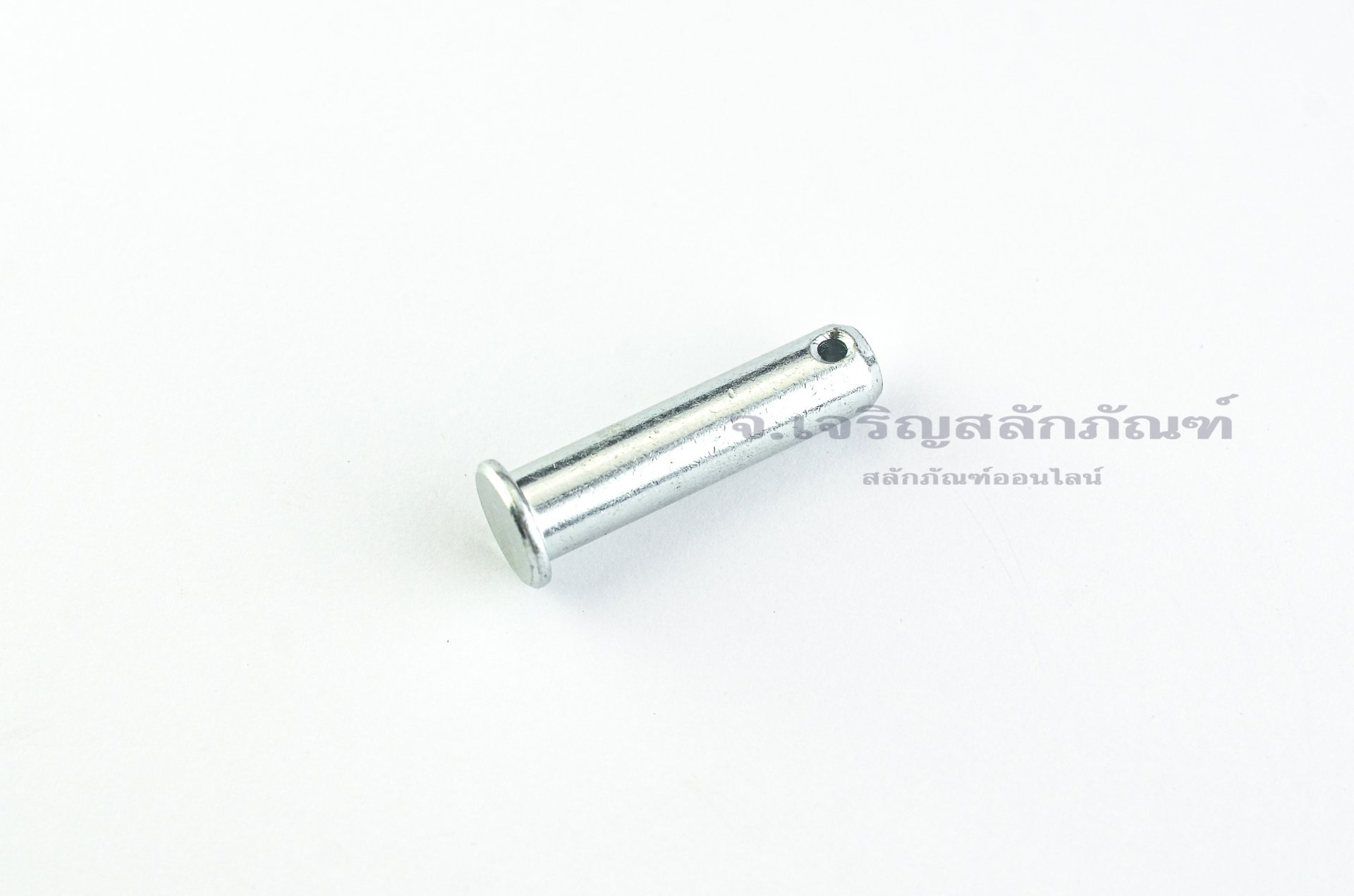 สลักหัวแบนกลม-ปิ๊นหัวแบน (Steel Clevis Pin) ขนาด 10x50 - jspstore