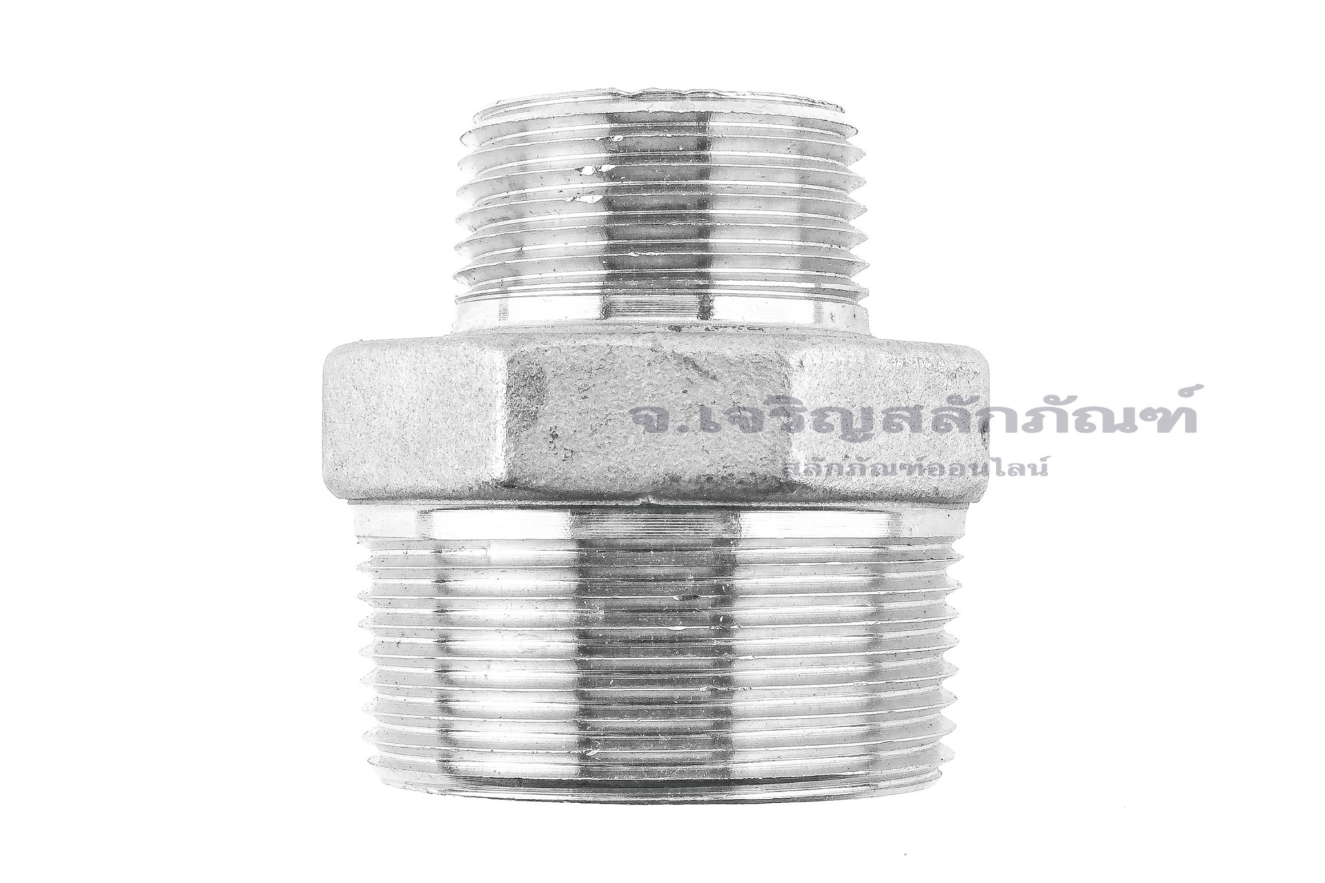 ข้อต่อตรงลด ข้อต่อเพิ่ม สแตนเลส (เกลียวนอก x เกลียวนอก) ขนาด 1.1/2"-11. ...