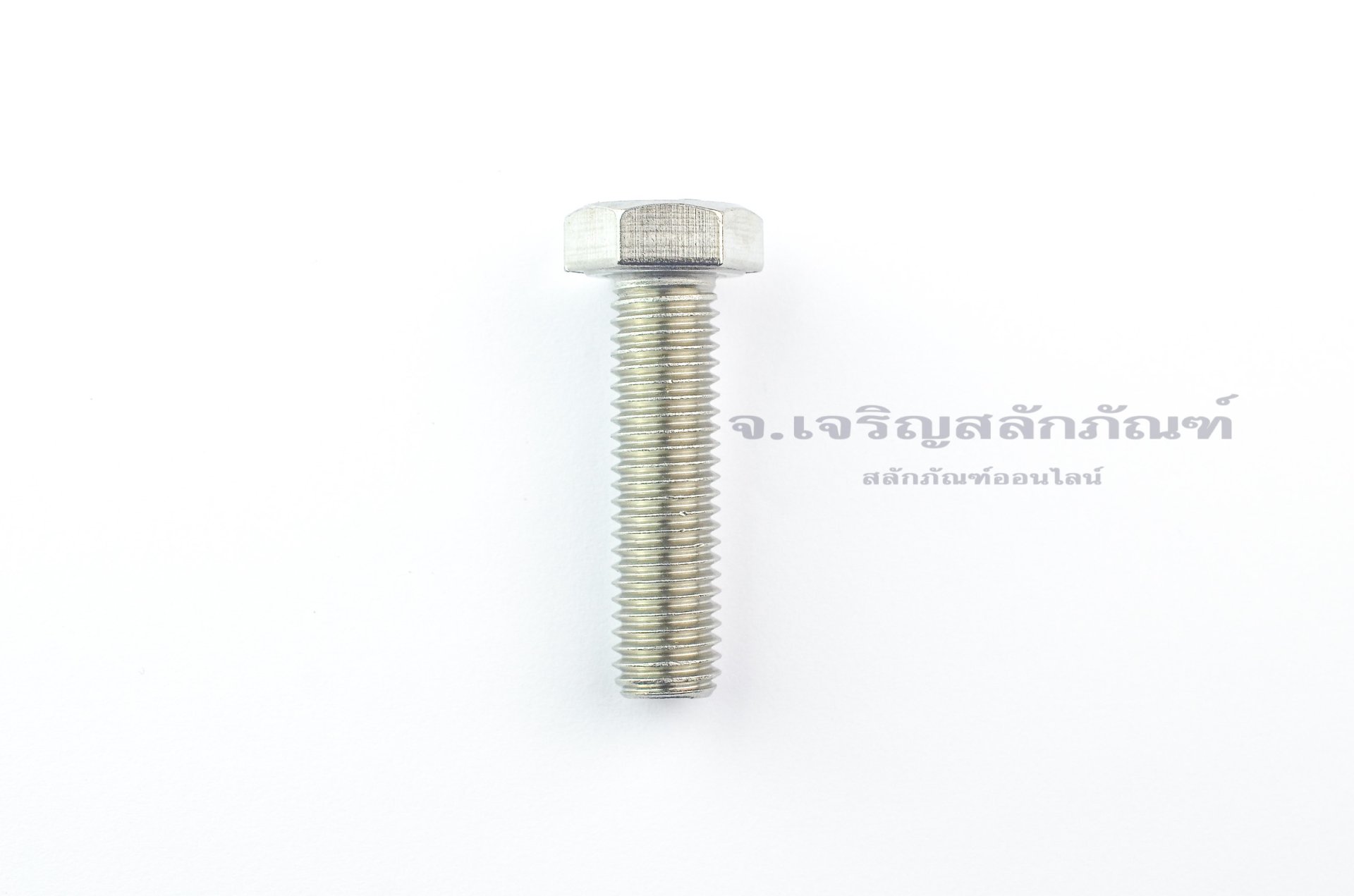น็อตหัวเหลี่ยมสแตนเลส Stainless Steel Hex Bolt M12x45