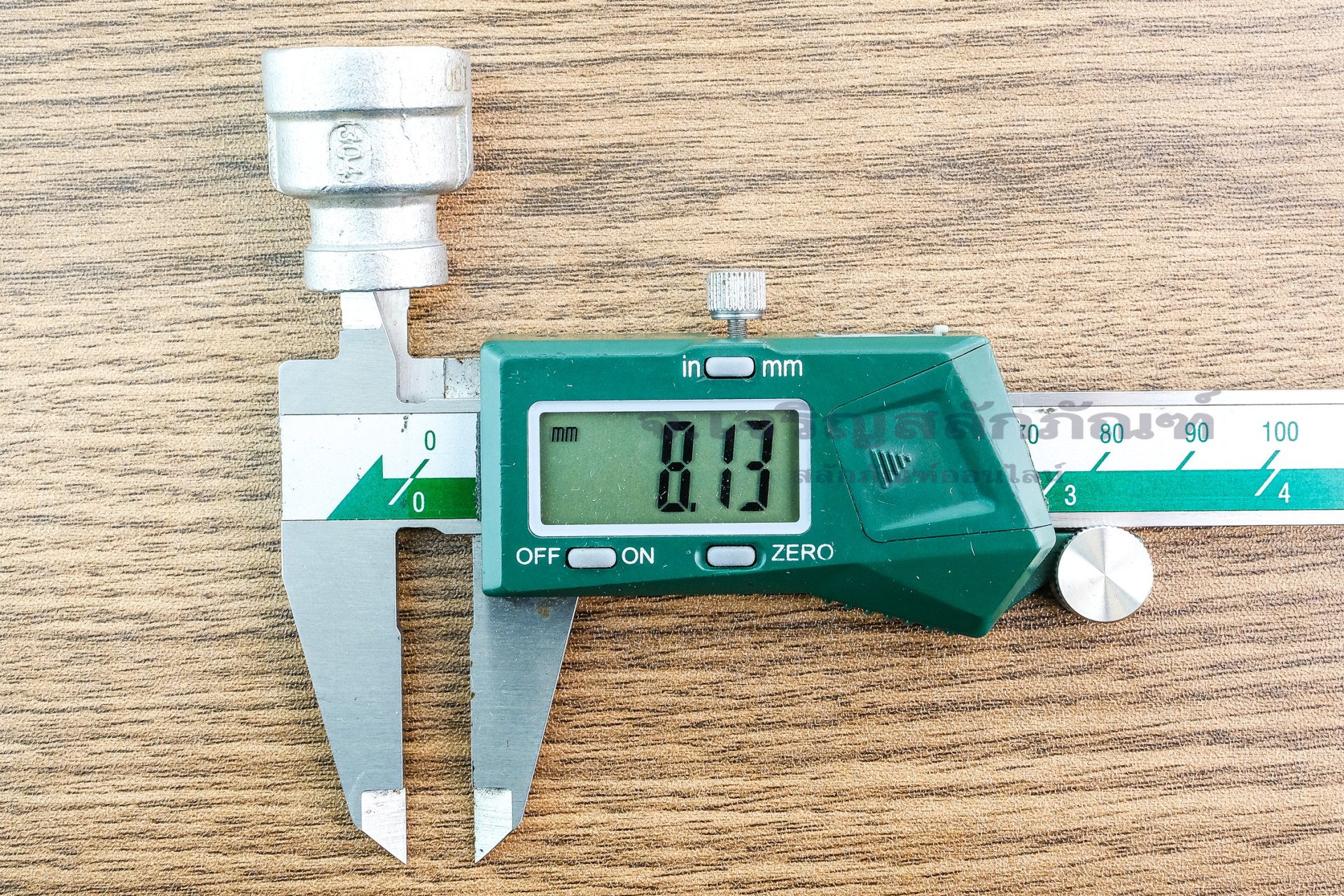 ข้อต่อตรงลดกลมสแตนเลส (เกลียวใน x เกลียวใน) 3/8"x 1/8" - jspstore