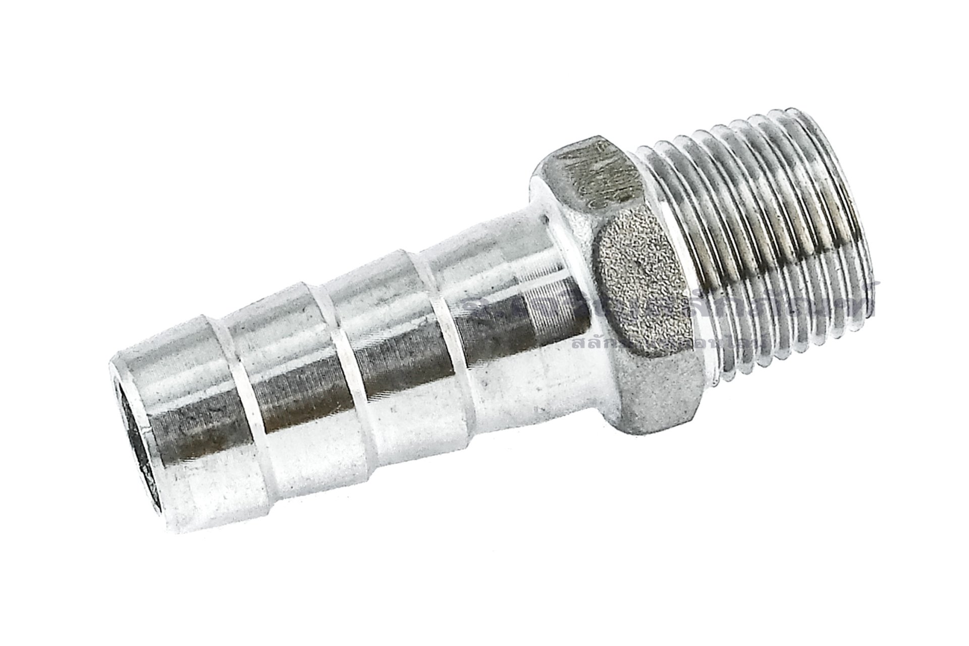 ข้อต่อหางไหลสแตนเลส เกลียวนอกเสียบสาย (เกลียวนอก x หางไหล) ขนาด 3/8" x ...