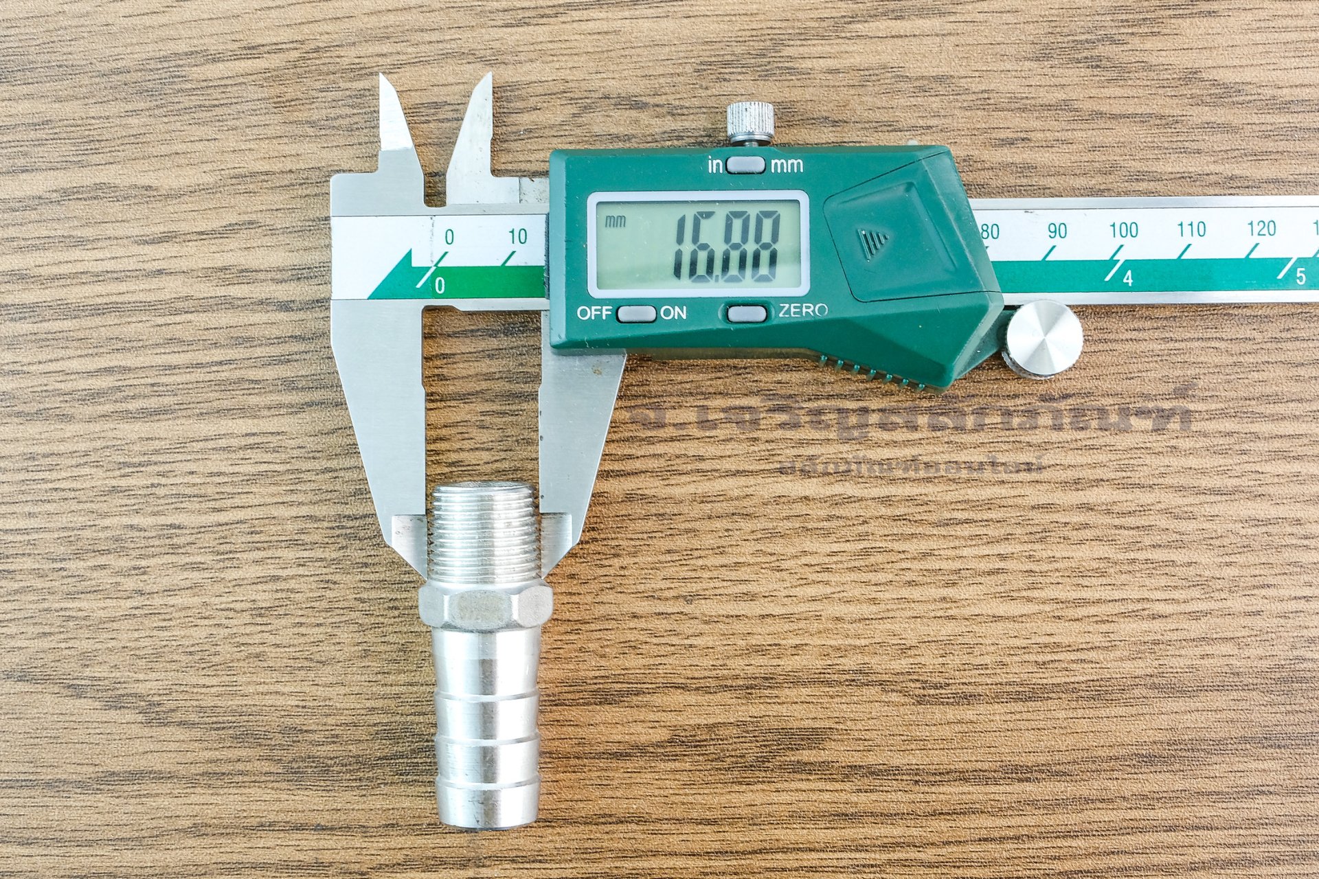 ข้อต่อหางไหลสแตนเลส เกลียวนอกเสียบสาย (เกลียวนอก x หางไหล) ขนาด 3/8" x ...