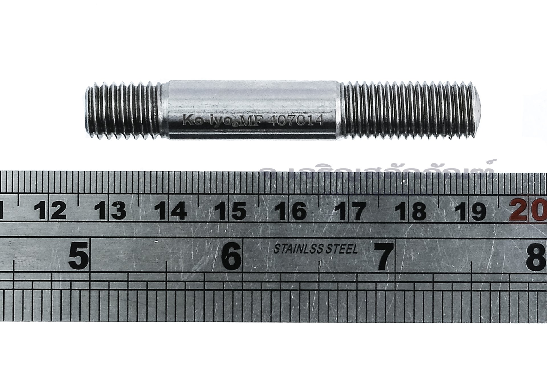 น็อตสตัดเกลียวสองข้าง Stud Bolt M10x65
