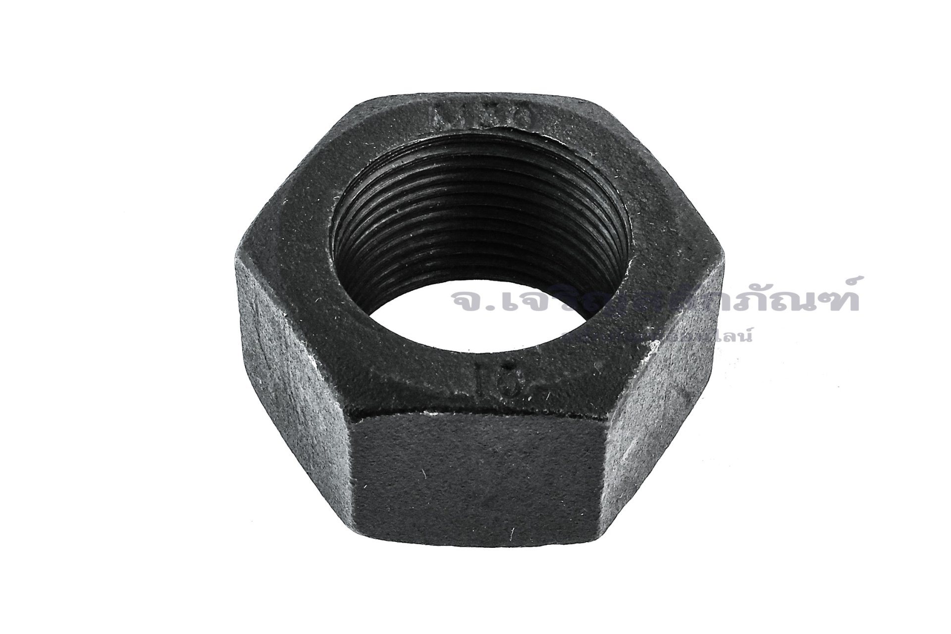 หัวน็อตดำ Hex Nut M32x2.0 (หัวน็อตเบอร์ 46)