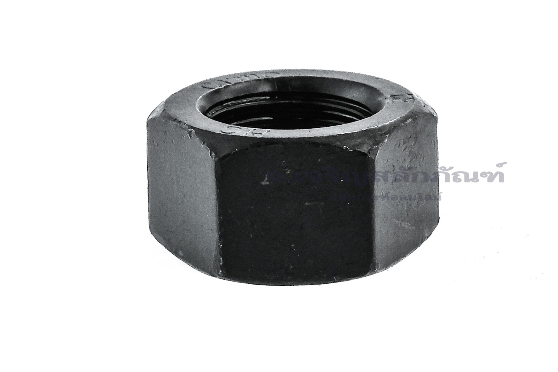 หัวน็อตดำ Hex Nut M20x2.5 (หัวน็อตเบอร์ 30) เกรด 12.9