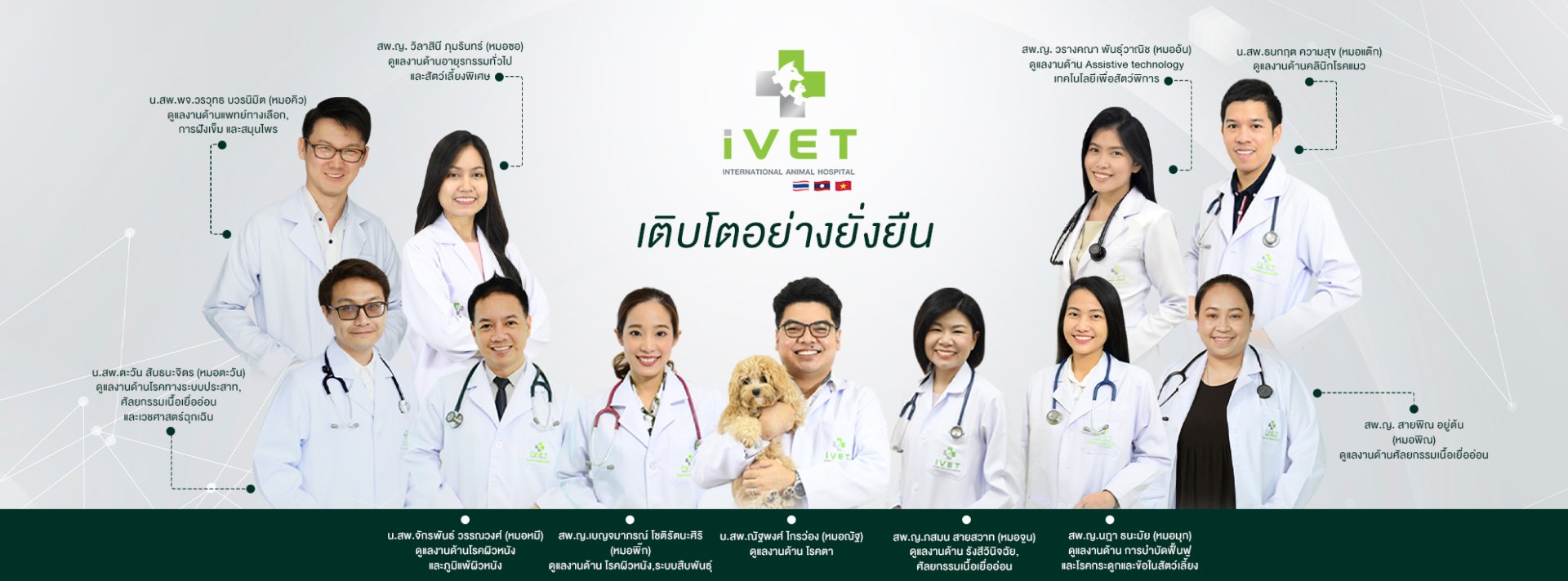 iVET Animal Hospital | Open 24 Hours | Rama 9 & Salaya Branches