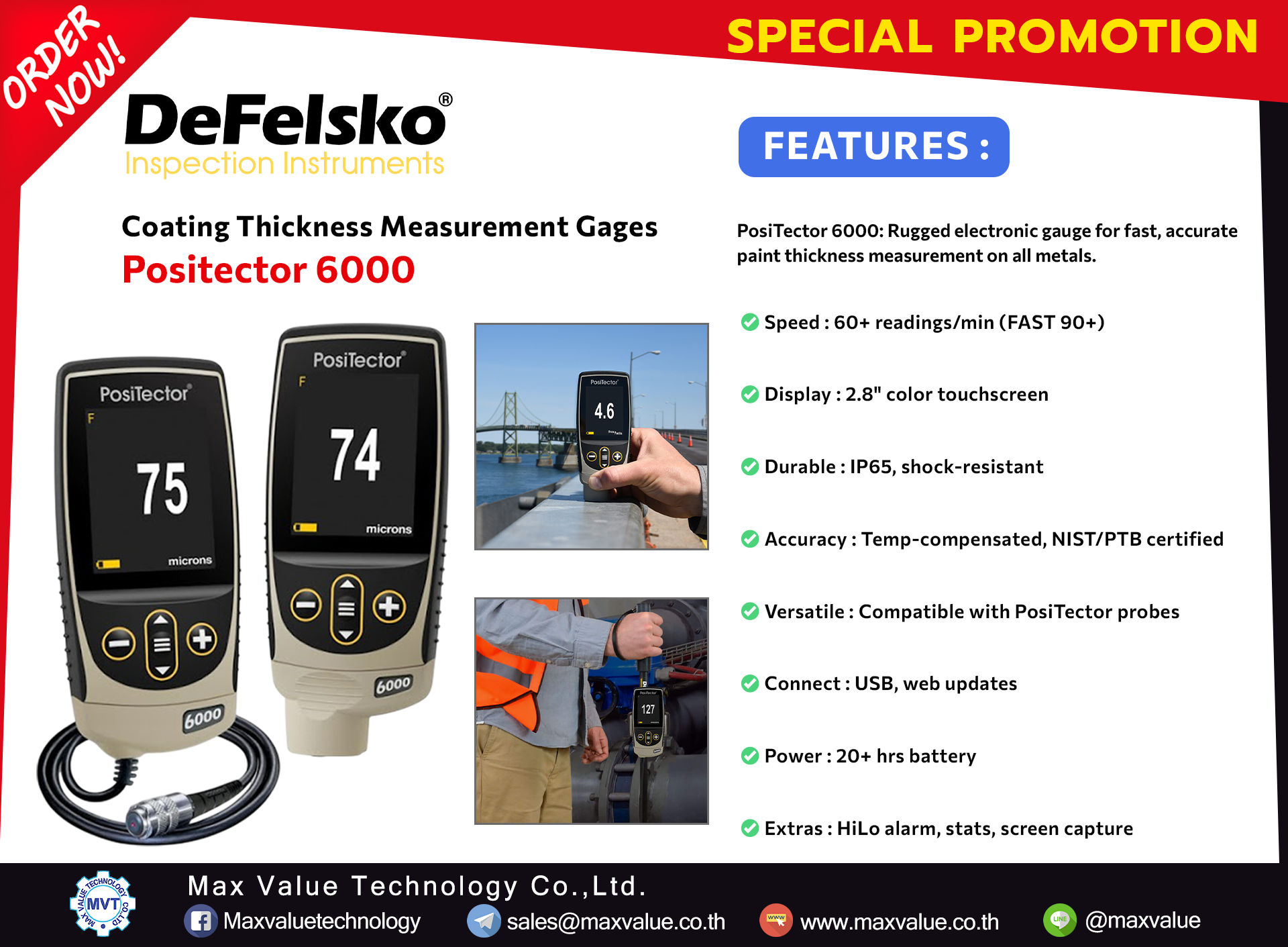 Defelsko Positector 6000
