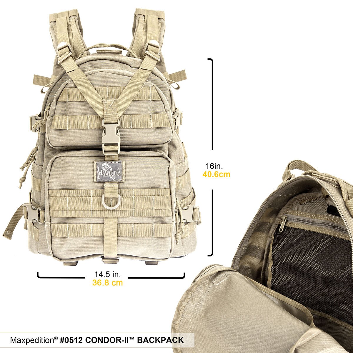 Maxpedition CONDOR-II™ BACKPACK