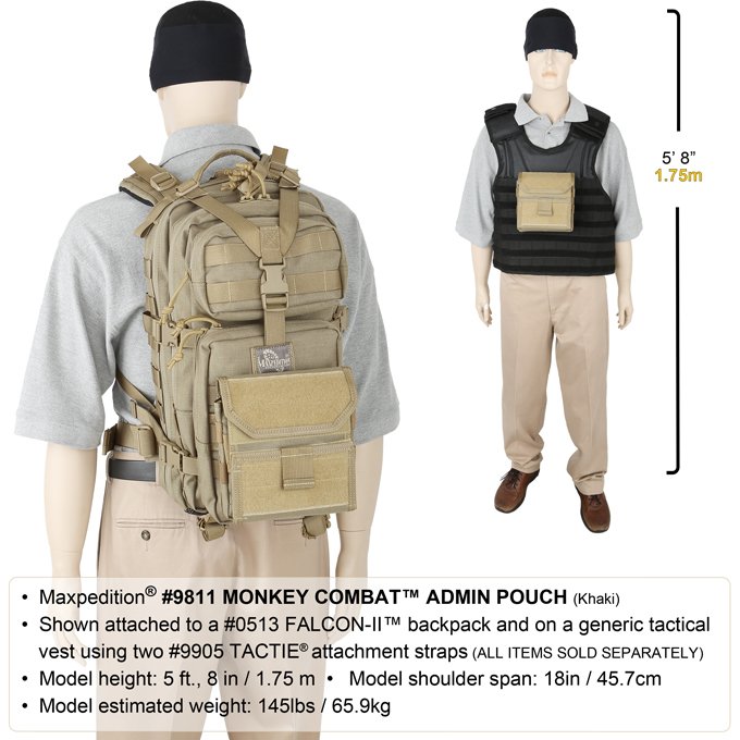 Maxpedition MONKEY COMBAT™ ADMIN POUCH