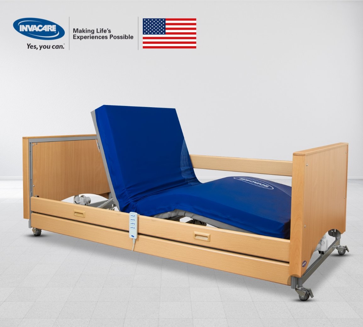 เตียงผู้สูงอายุไฟฟ้า Invacare รุ่น Medley Ergo Low with Cover