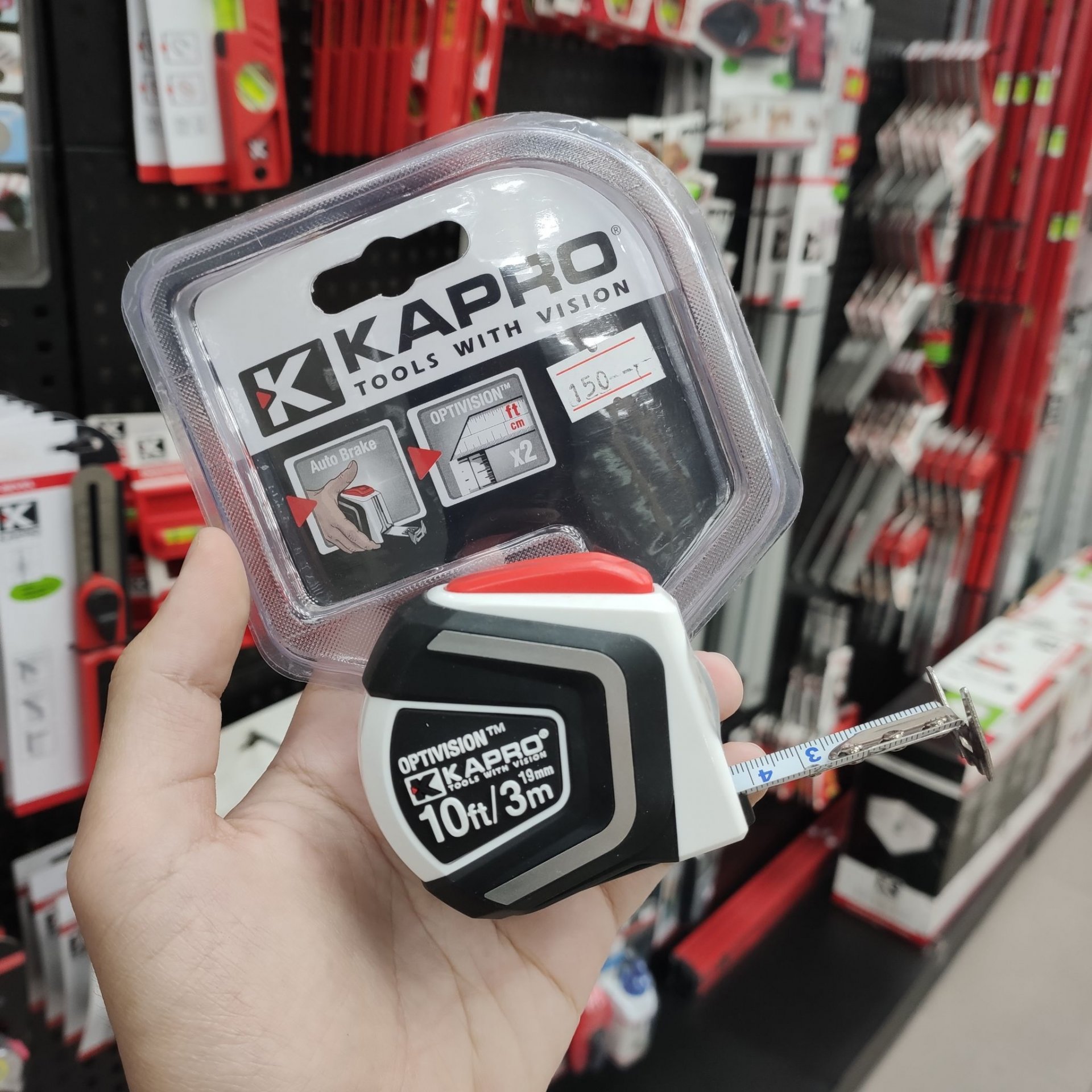 ตลับเมตร KAPRO รุ่น OPTIVISION™