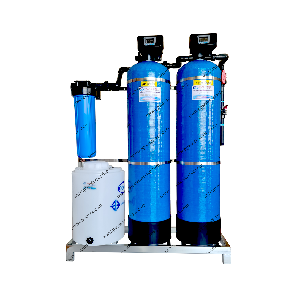 Groundwater filter turbid water tap FRP tank 12x52" (Auto)