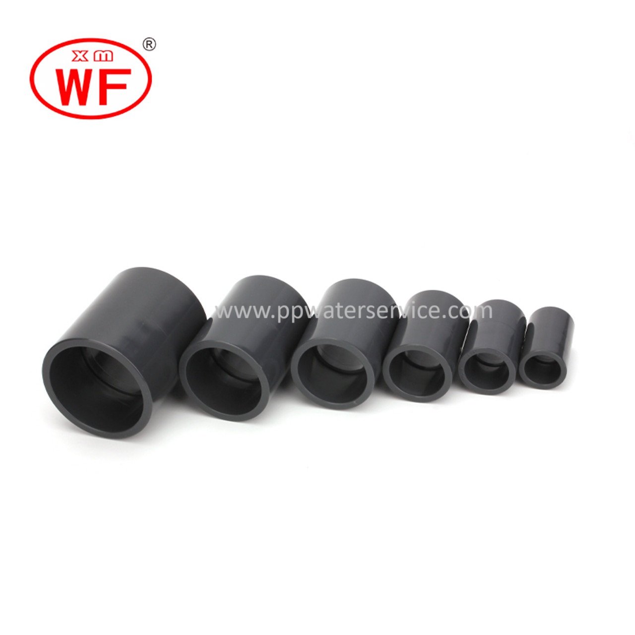 ข้อต่อตรง WF UPVC ANSI Coupling ขนาด 2" DN50 - ppwaterservice