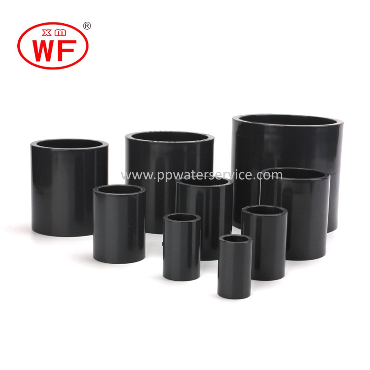 ข้อต่อตรง WF UPVC ANSI Coupling ขนาด 2" DN50 - ppwaterservice