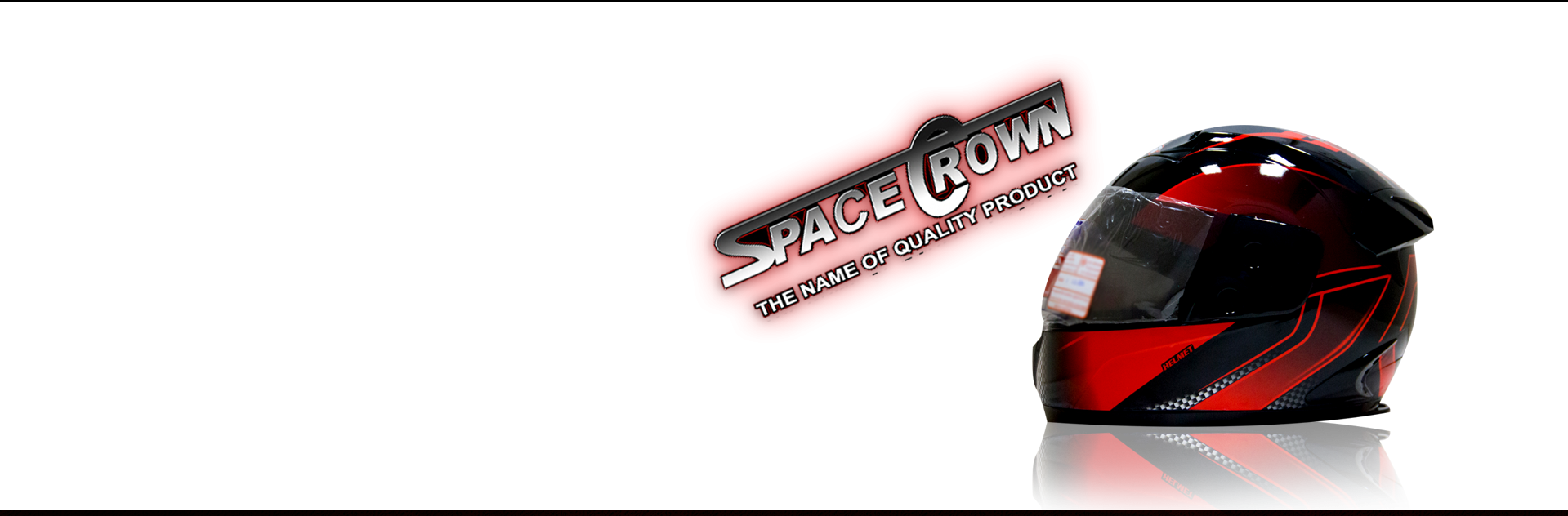 หมวกกันน็อค Space Crown ราคามาตรฐาน มาพร้อมกับการขับขี่ปลอดภัย