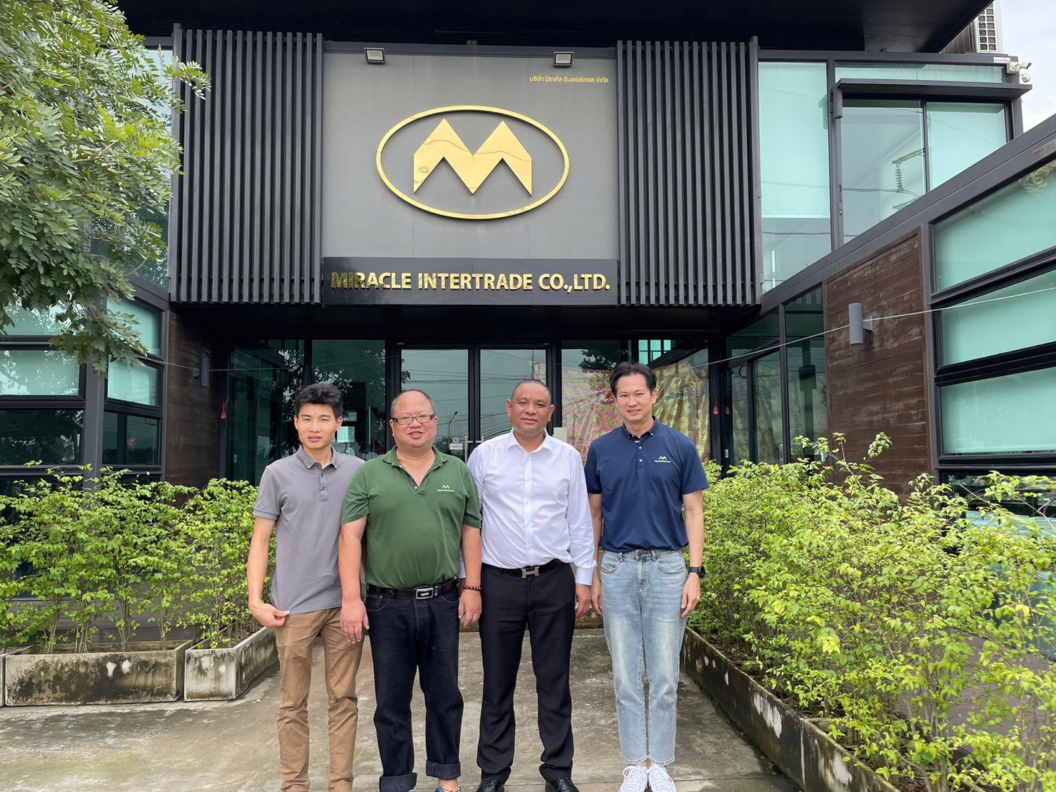 Office blessing ceremony of Miracle Intertrade Co., Ltd