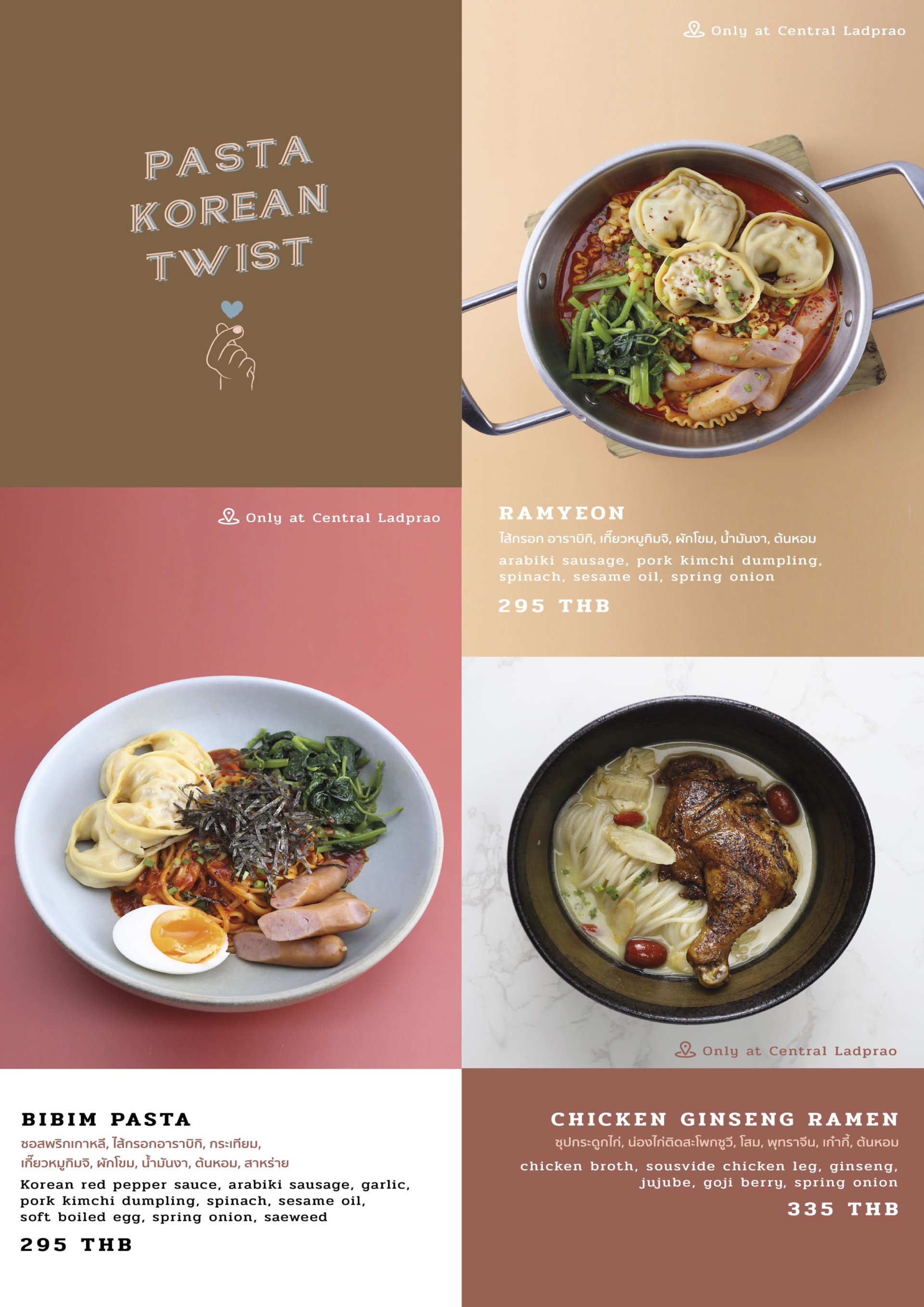 CTL MENU - namnampasta