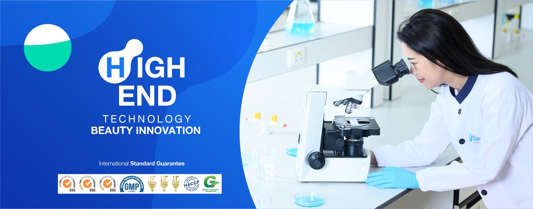 โรงงานผลิตครีม เครื่องสำอาง OEM ระดับสากล Derma Innovation