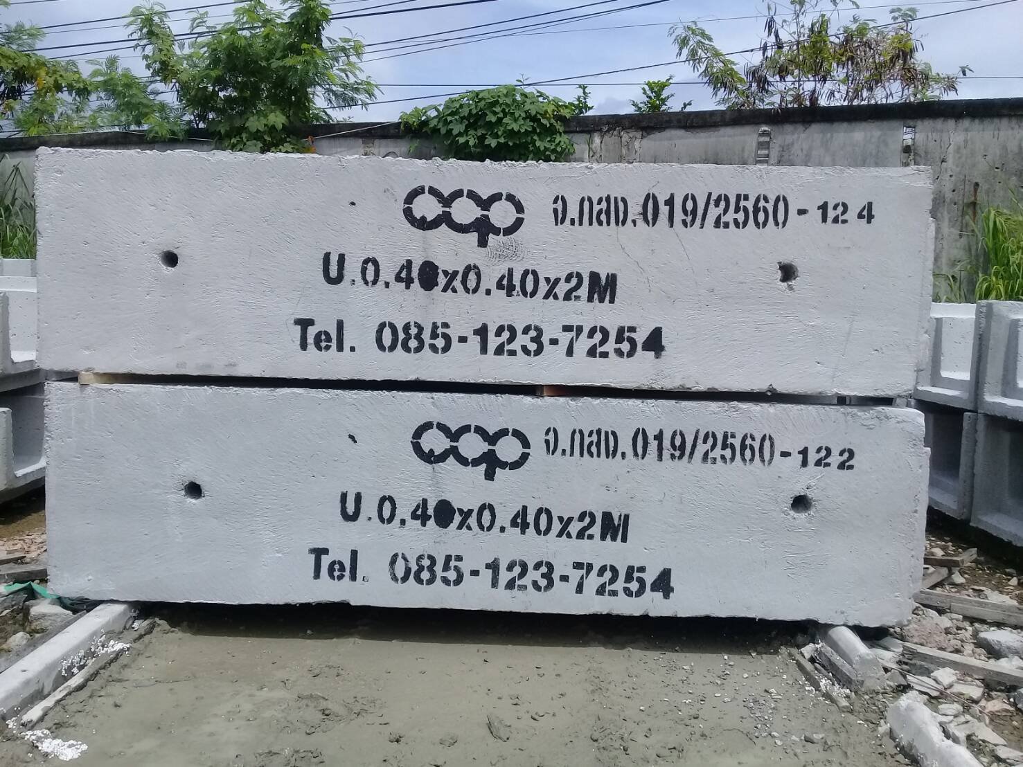 รางสายไฟฟ้าคอนกรีต (Electric Cable Gutter)