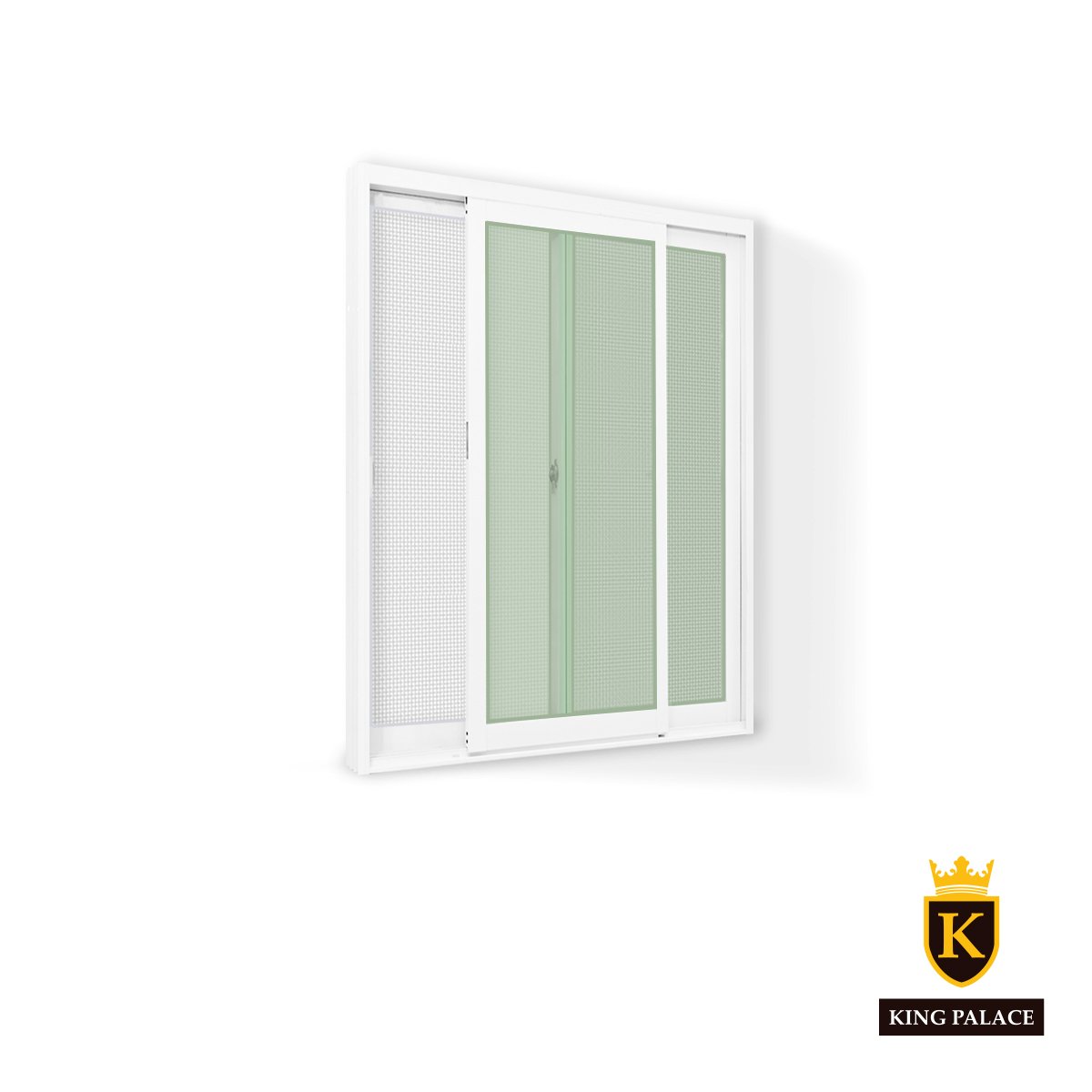 Premium Grade Stainless Steel Screened Sliding Window