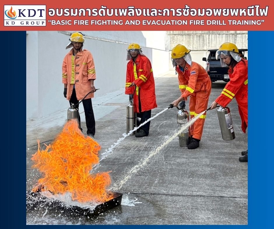 Basic Fire Fighting and Evacuation Fire Drill Training 2024 - kdheat
