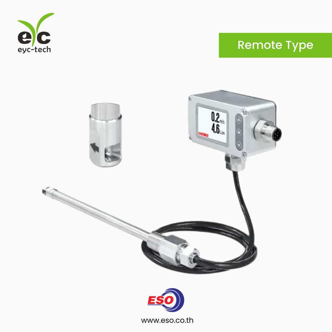 FDM06-L Remote Type Low Air Flow Thermal Mass Transmitter - eso