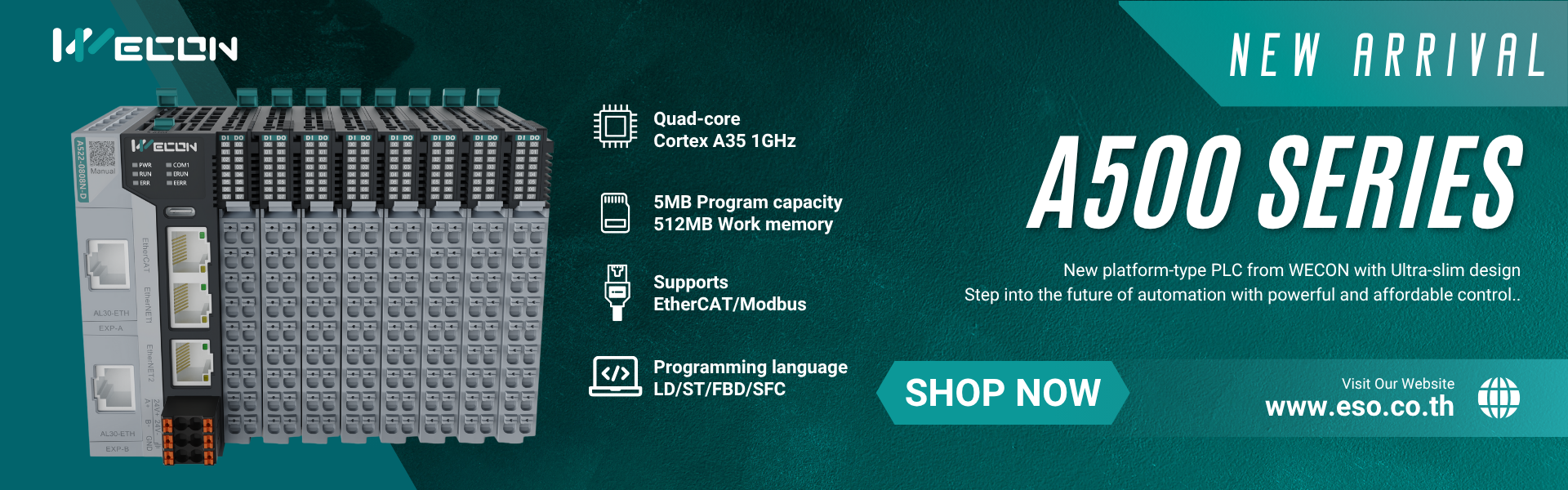 PLC / Programmable logic controller / WECON PLC