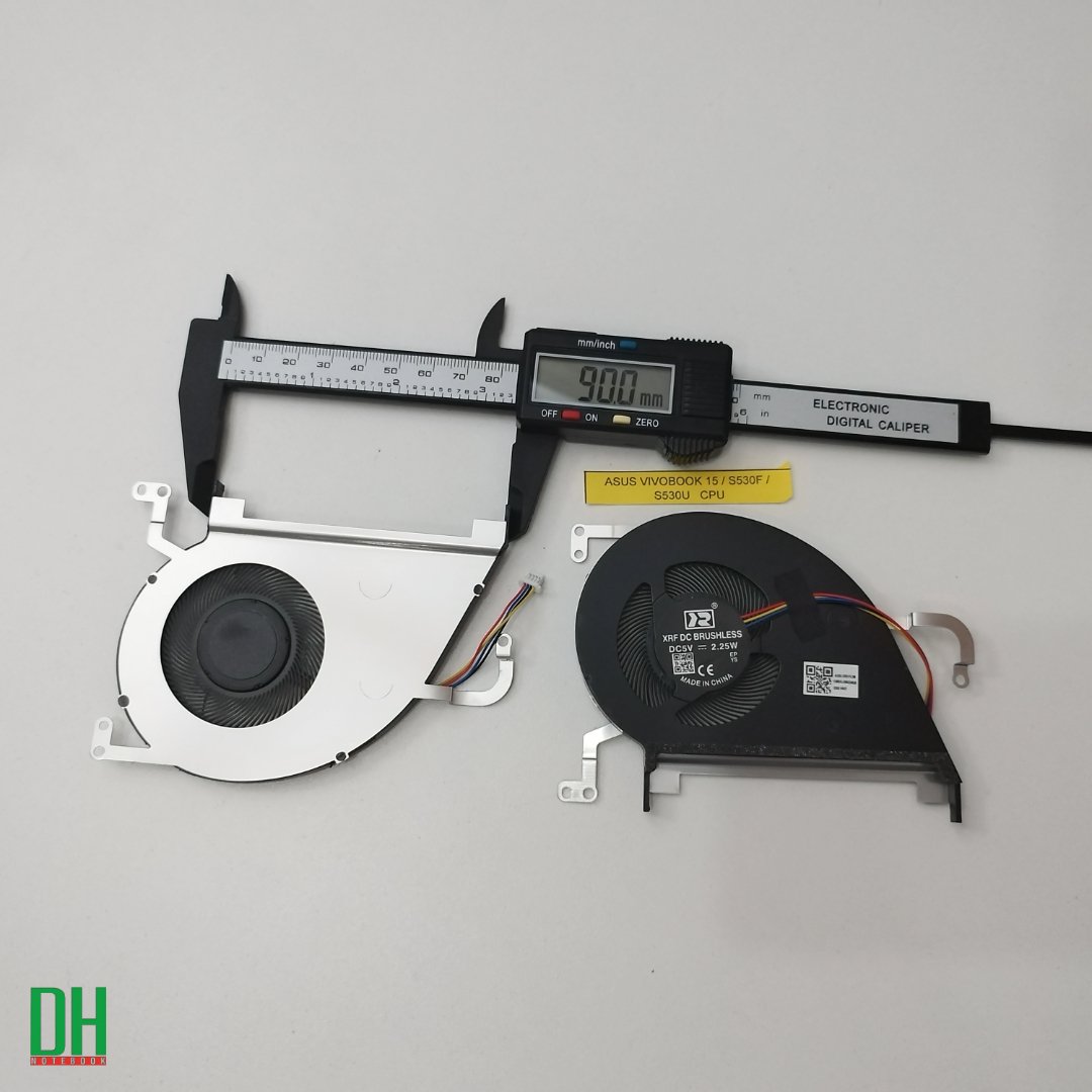 พัดลมระบายความร้อนแล็ปท็อป โน๊ตบุ๊ค ASUS VivoBook S15 S530, S5300, X530 ...
