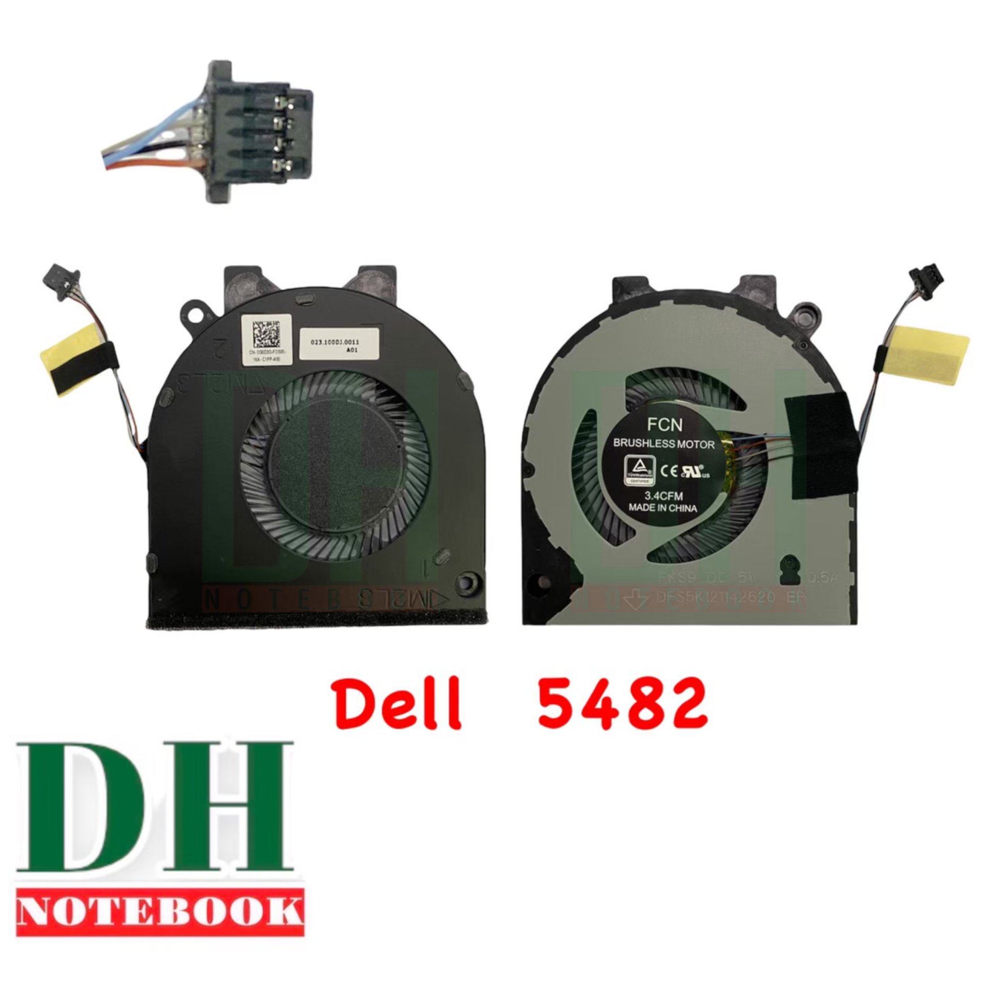 พัดลม DELL Inspiron 5480, 5482, 5488, 5580, 5581, 5584, 5585 - dhnotebook