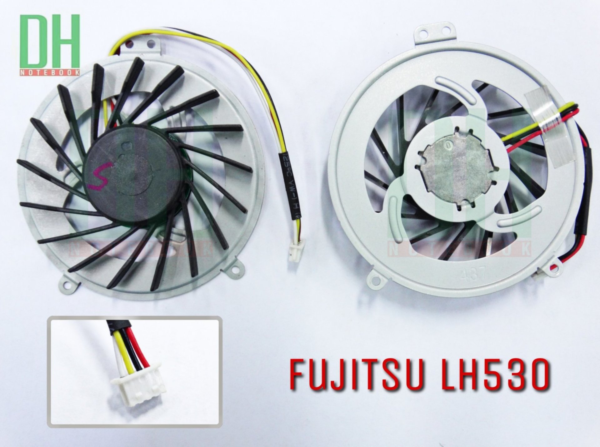 พัดลม Fujitsu Lifebook LH530, AH530, AH532, LH532, LH530, LH520 ...