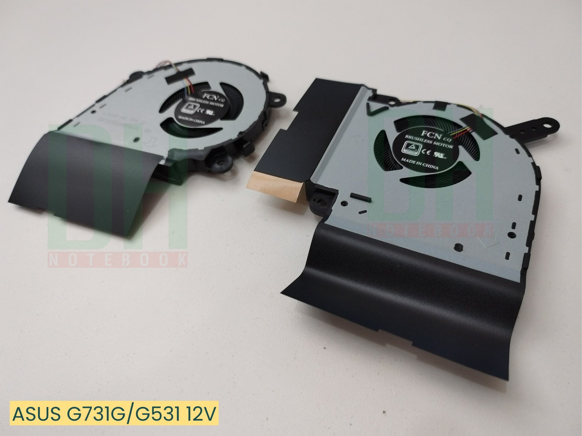 พัดลมระบายความร้อน โน๊ตบุ๊ค สำหรับ ASUS ROG Strix G731, G17, G712, 532L ...