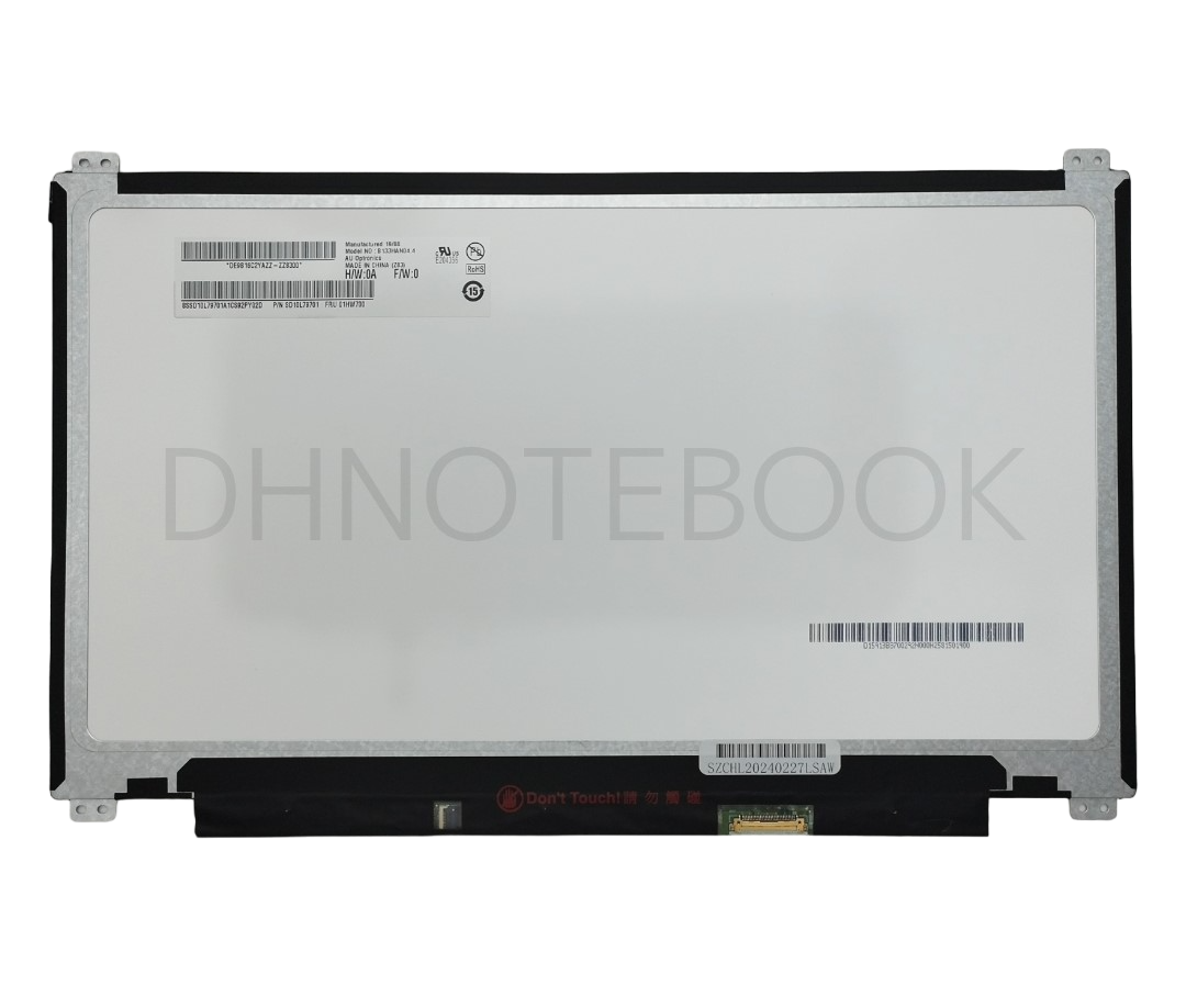 LED 13.3 SLIM 30 PIN IPS หูบน-ล่าง แพรขวา 30 CM 1920*1080 B133HAN04.4 ...