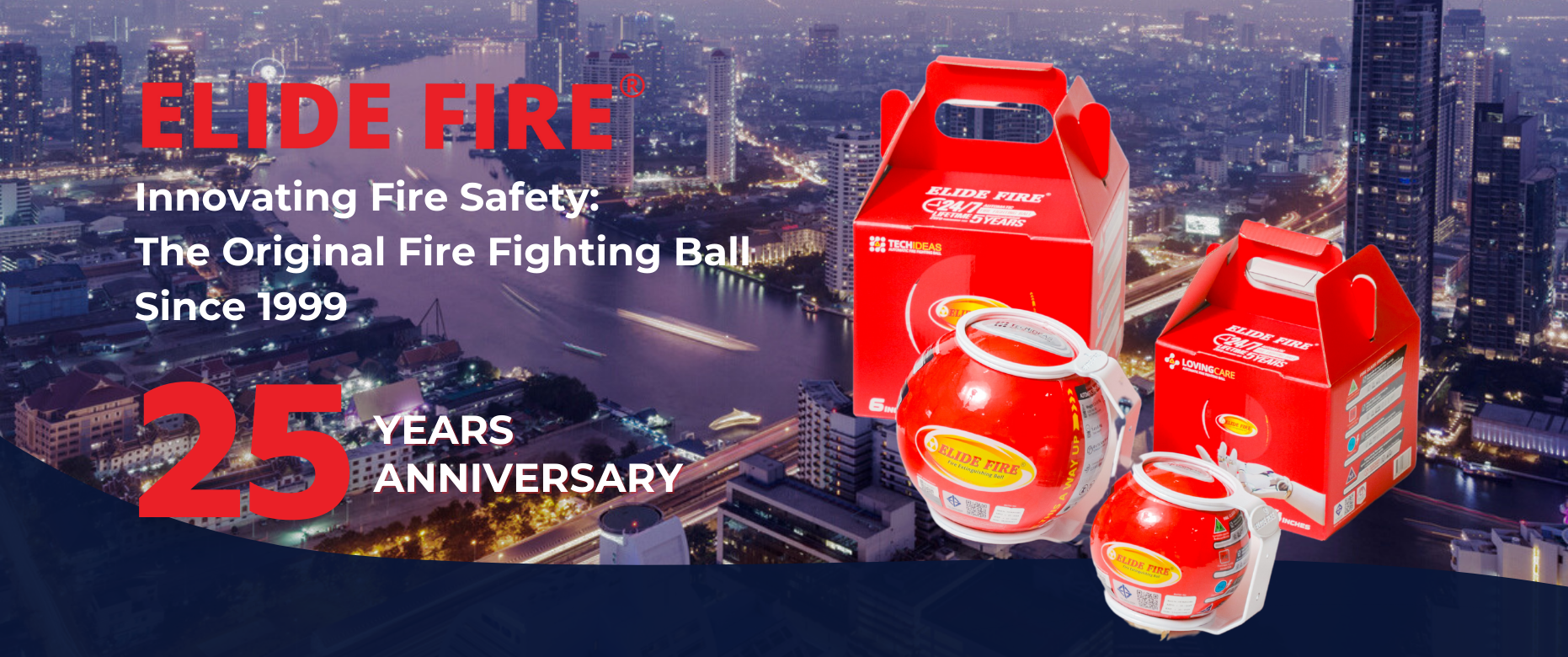 Elide Fire® Official - Fire Extinguishing Ball