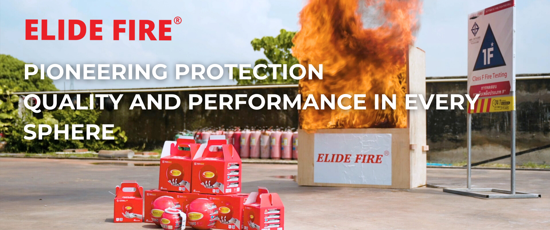 ELIDE FIRE® Official - Fire Extinguishing Ball