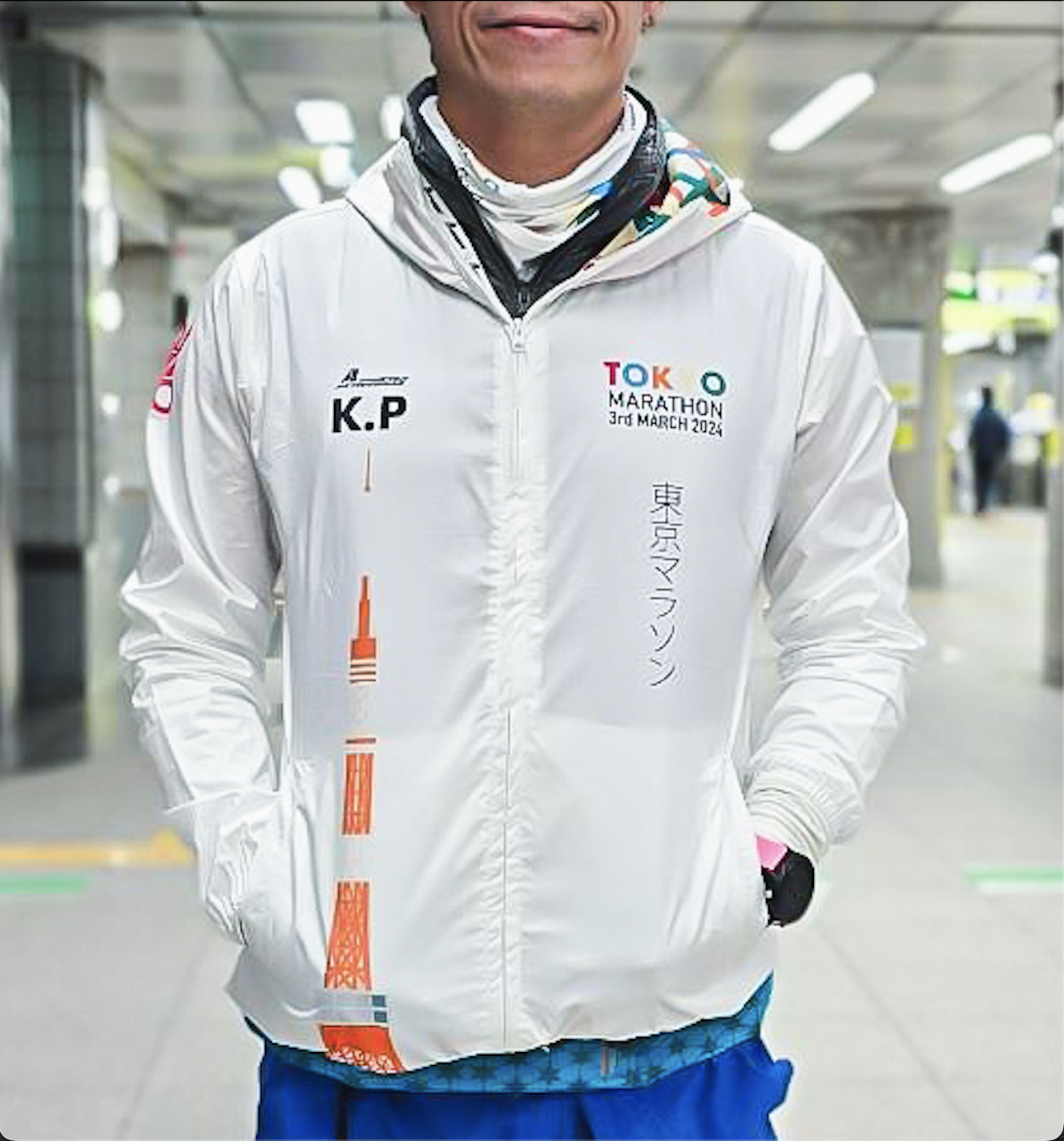 WindBreaker Jacket for Tokyo Marathoner 2024 - cheetahactivewear