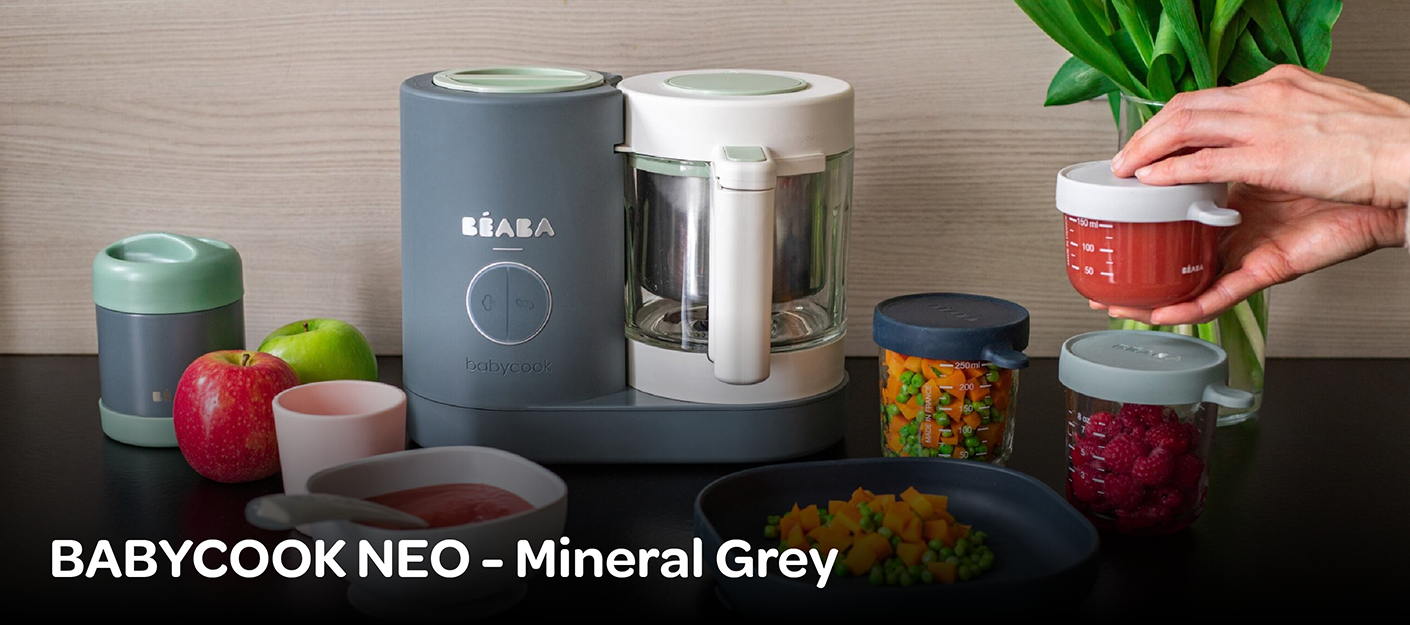 เครื่องนึ่งปั่นอาหารเด็ก ของใช้สำหรับคุณแม่และเด็กนำเข้าจากฝรั่งเศส