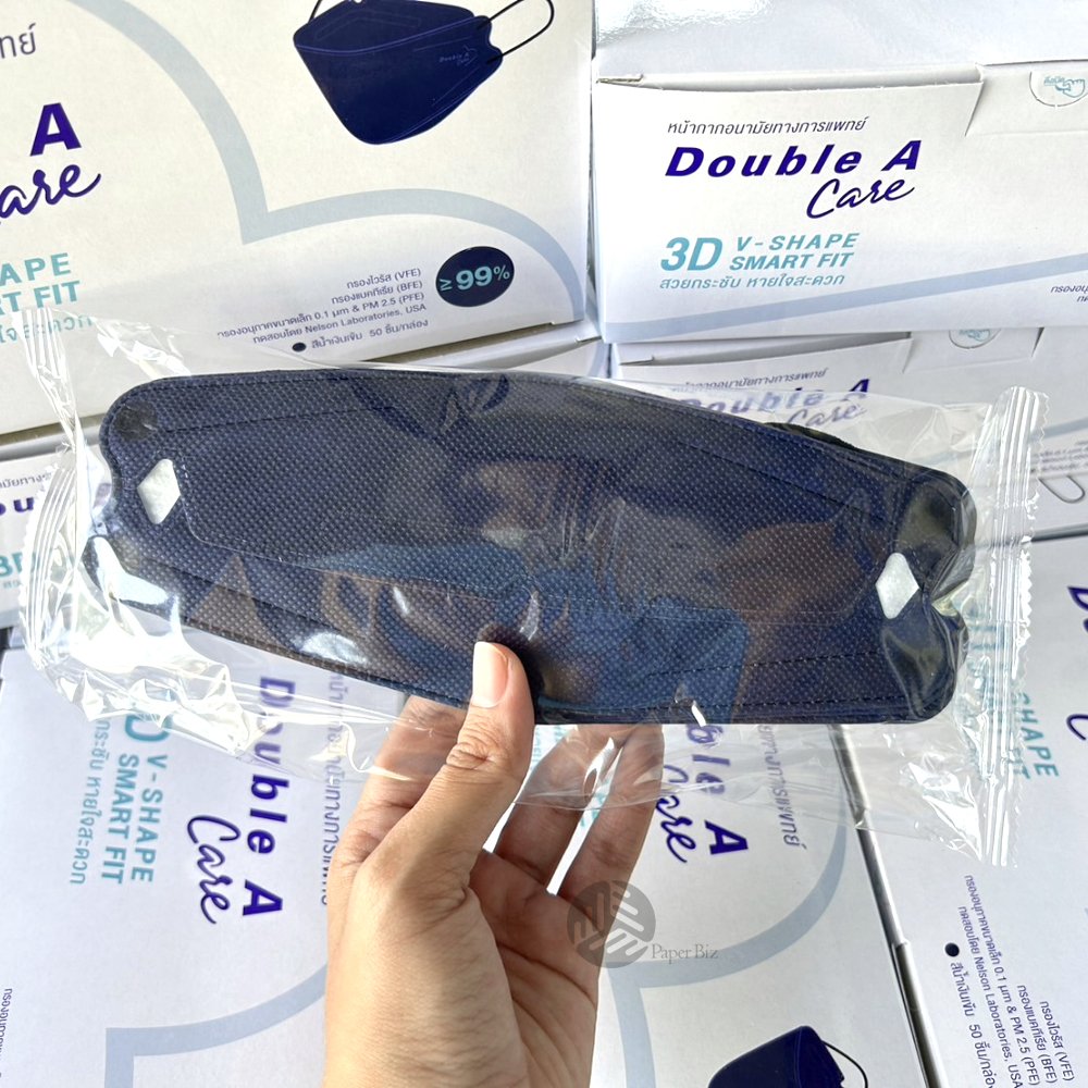 Double A Care Mask หน้ากากอนามัยทางการแพทย์ 3D