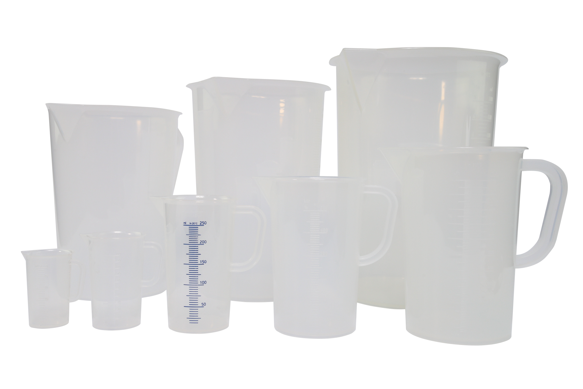 Beaker PP with handle (มีหู) ยี่ห้อ LP - unionsci