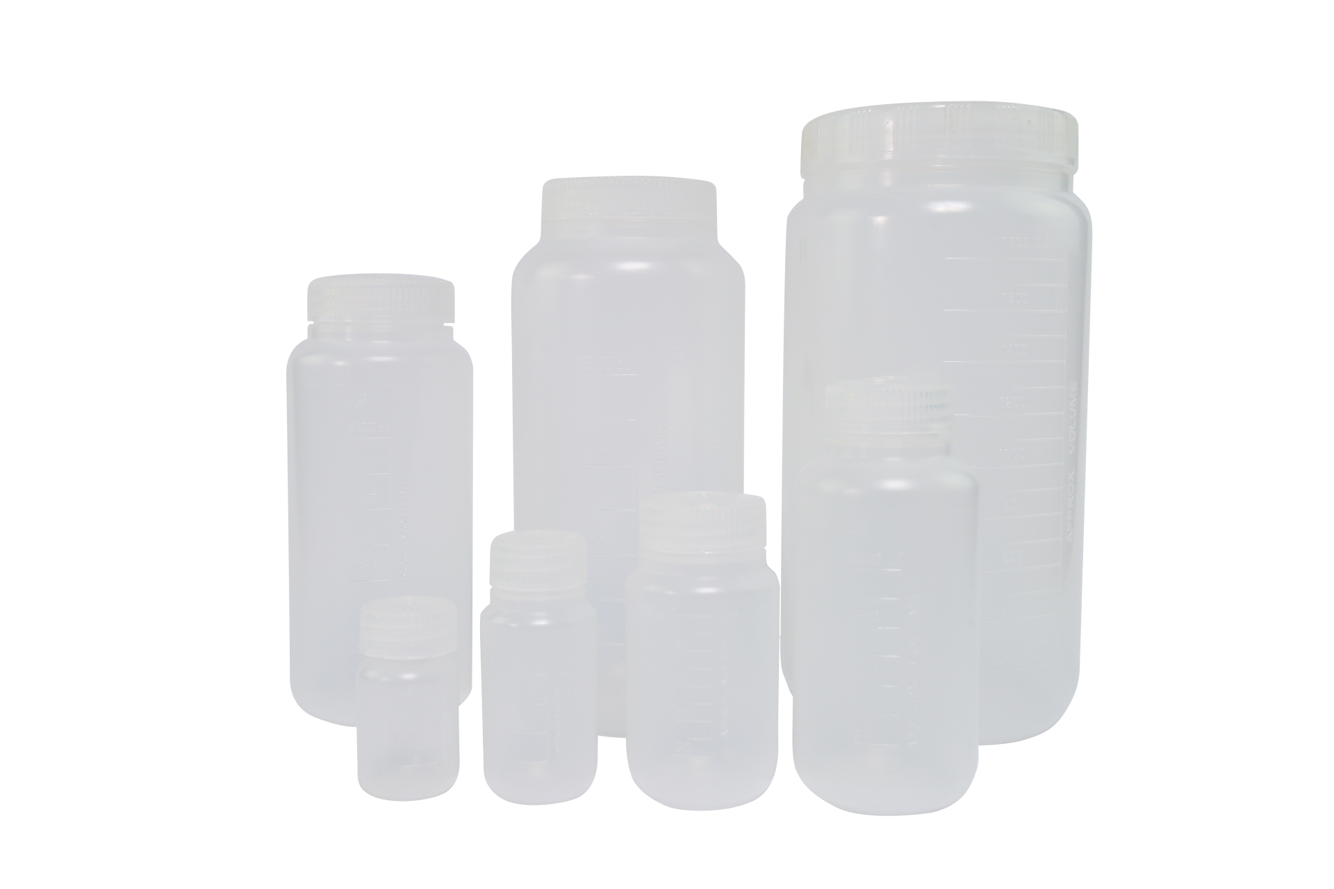 Bottle wide mouth เนื้อพลาสติก PP (ขวดปากกว้างพลาสติก) ยี่ห้อ LP