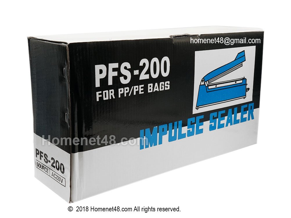 เครื่องซีลถุงพลาสติก เครื่องซีลปากถุงแบบหนีบ