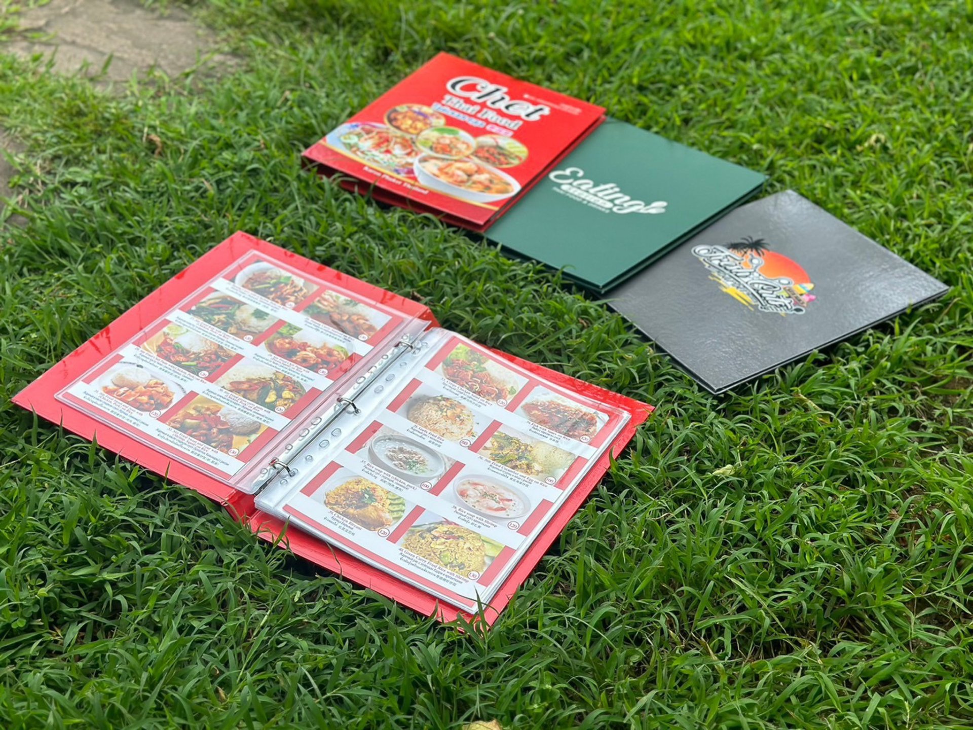 folder for restaurants that require frequent updates