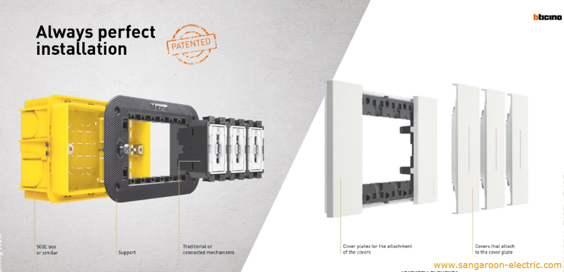 ตัวแทนจำหน่ายอุปกรณ์ไฟฟ้าบิทิชีโน bticino | การไฟฟ้าแสงอรุณ
